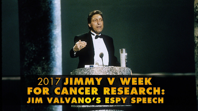 Watch 2017 Jimmy V Week For Cancer Research: Jim Valvano's ESPY Speech ...