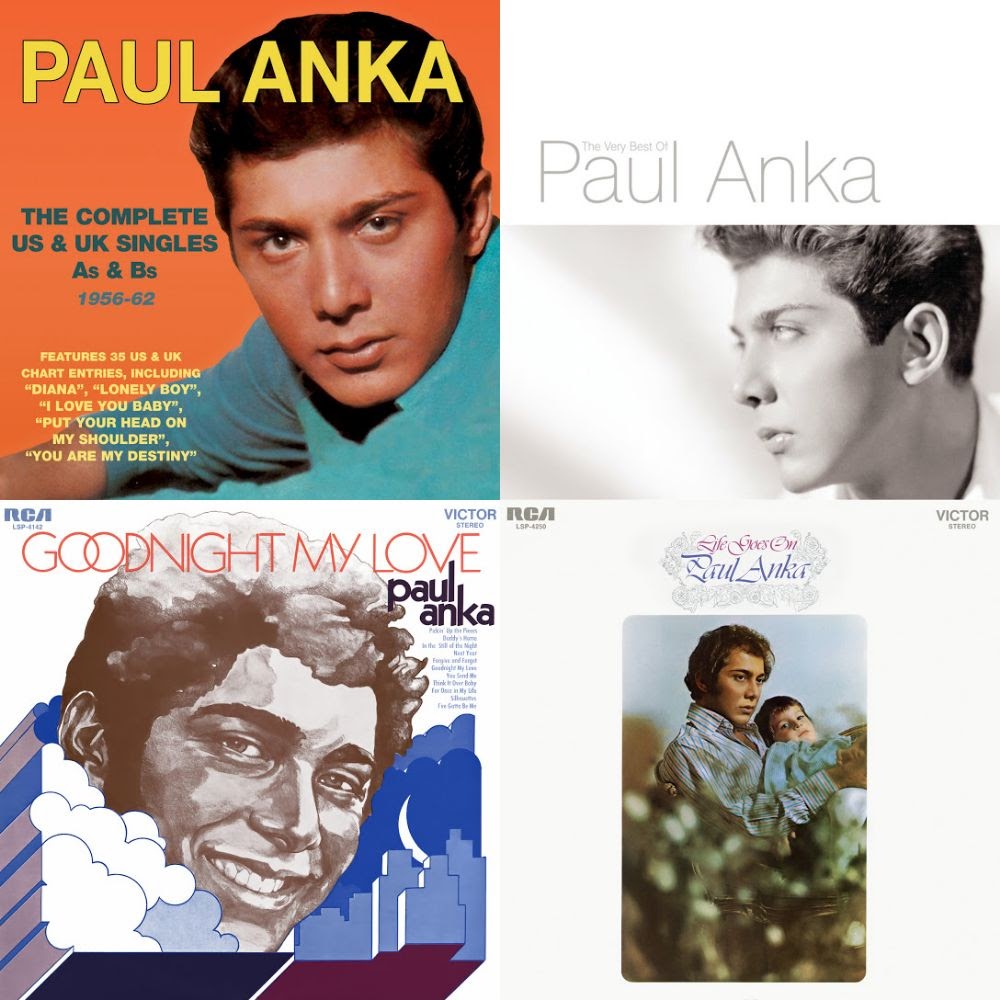 Paul Anka Top 50's U.S. Hits On Eddie's Jukebox