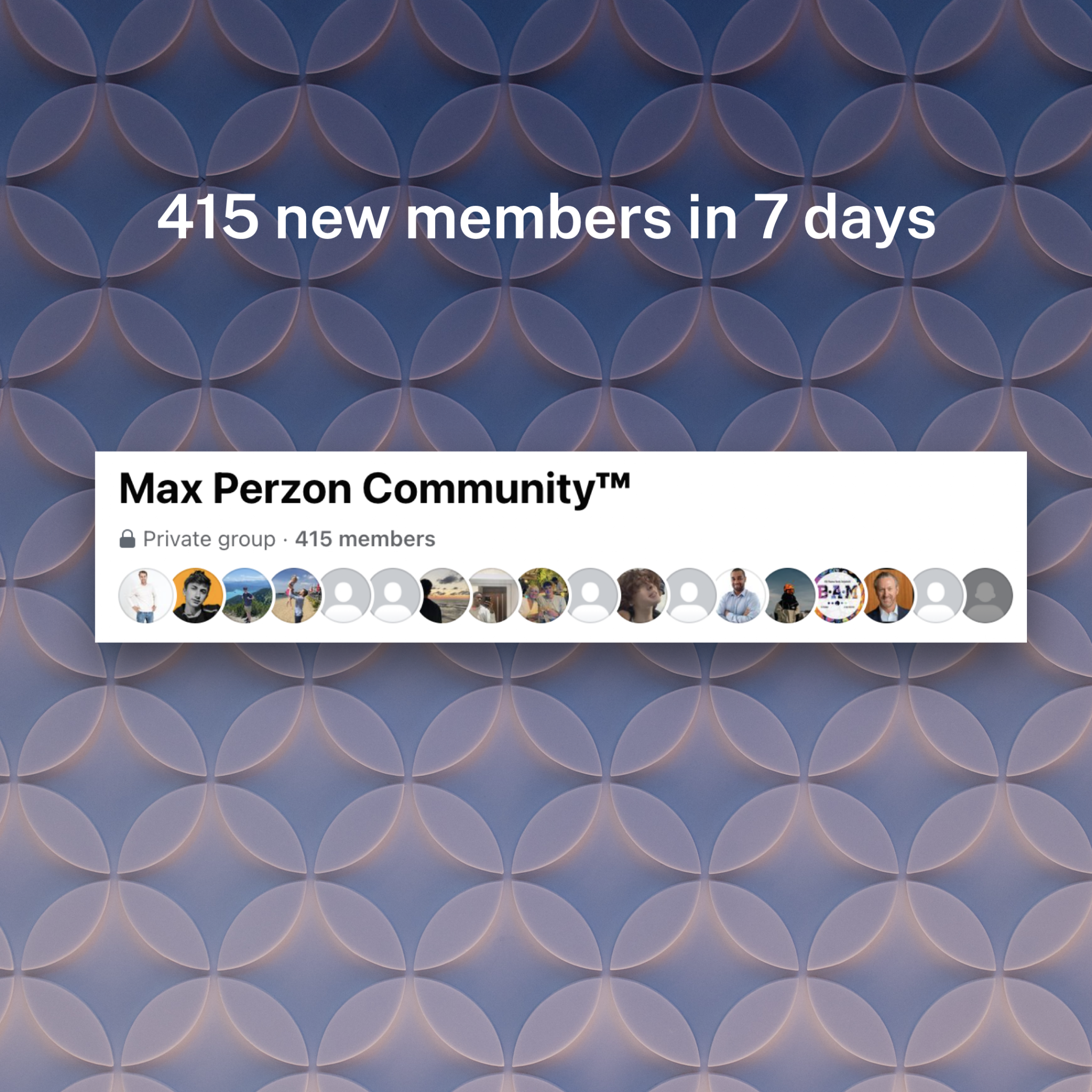 Post from Max Perzon